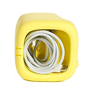 HECCEI iWatch Charging Dock, Charger Stand for Apple Watch Series Ultra/8/SE2/7/6/SE/5/4/3/2/1, for Airpods 3/2/Pro, iPhone 14/13/12/11/Pro/X/Max/XS/XR/8 Stand, Supports Nightstand Mode (Yellow)