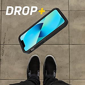 OtterBox iPhone 13 Mini & iPhone 12 Mini Commuter Series Case - Single Unit Ships in Polybag, Ideal for Business Customers - Black, Slim & Tough, Pocket-Friendly, with Port Protection