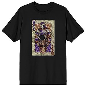 Five Nights at Freddy's Security Breach Dusk Til Dawn Playing Card Crew Neck Short Sleeve Men's T-Shirt-Medium