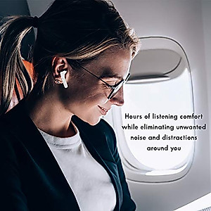 OontZ True Wireless BudZ ULTRA – Active Noise Cancelling True Wireless Earbuds, 5.0 Bluetooth Earbuds, Superior Sound, Customizable Fit, Compact Charging Case, Headset with microphone (White)