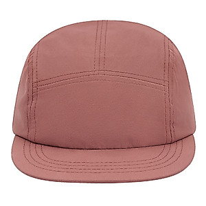CLAPE Short Brim Baseball Cap Quick Drying 5 Panel Sun Hat Cap
