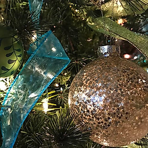 Ribbon Traditions 1.5" Wired Sheer Organza Ribbon Purple 10 Yards