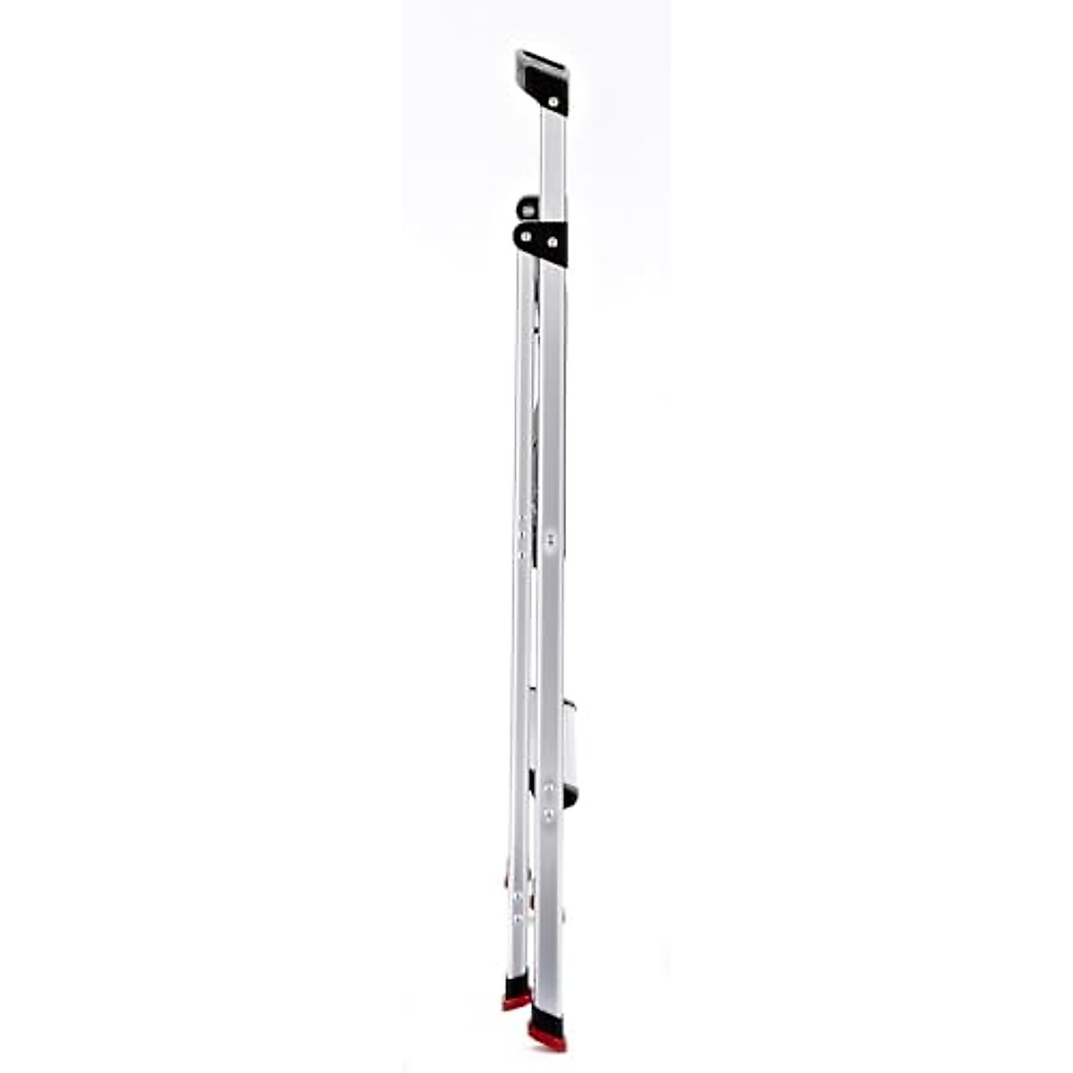 Rubbermaid RMA-2 2-Step Lightweight Aluminum Step Stool with Project Top, Anti-Slip Step Ladder, 225 lb Capacity, Silver Finish