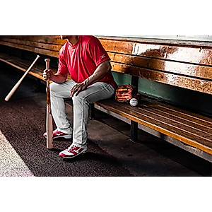 Mizuno Premier Pro Adult Baseball Pants With Hemmed Open Bottom, White, Small