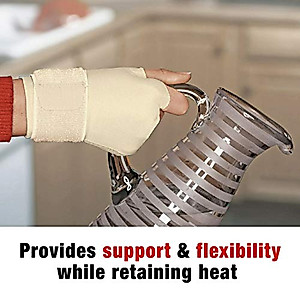ACE Energizing Hand Support, Large/Extra Large, Beige, 1/Pack