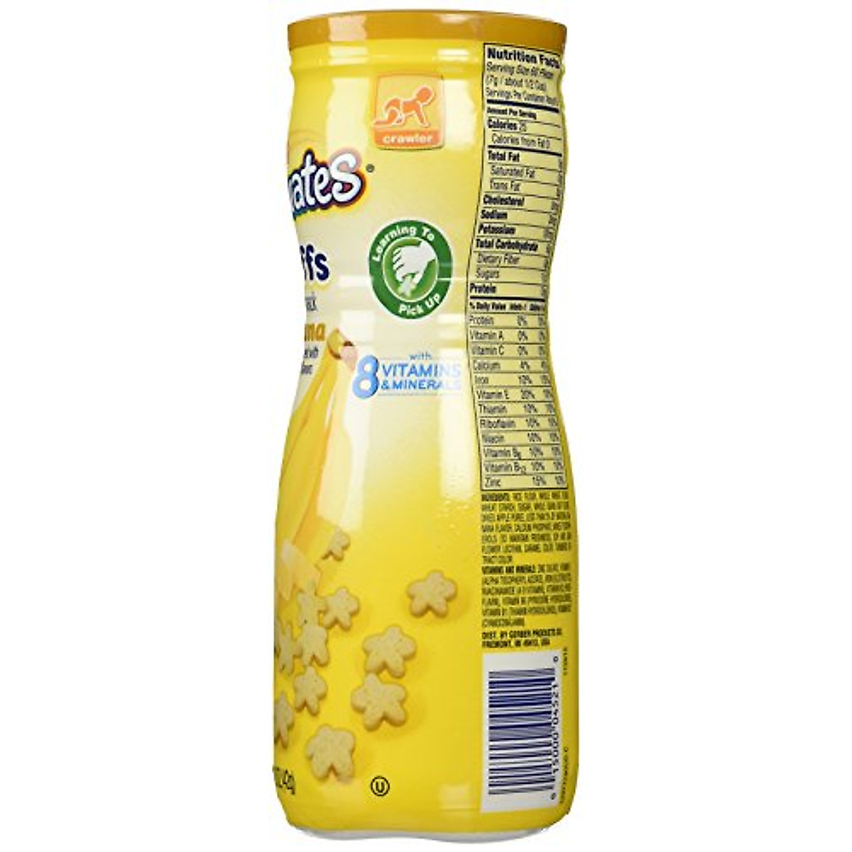 Gerber Graduates Puffs Cereal Snack Banana