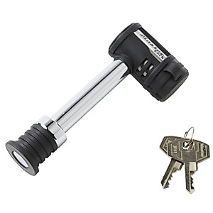 Master Lock 1479DAT 0.62" Long Shackle Barbell Receiver Lock
