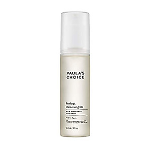 Paula's Choice Perfect Cleansing Oil with Jojoba, Sunflower & Coconut Oil Cleanser Face Wash for Dry Skin, 4 Ounce