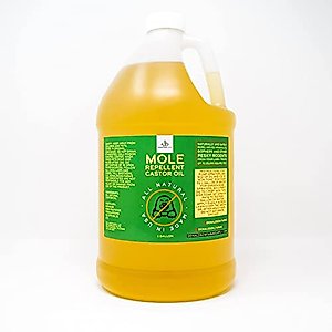 Donaldson Farms Mole Repellent Castor Oil Concentrate - Covers 20,000 Square Feet - 1 Gallon - Mole Repellent for Lawns