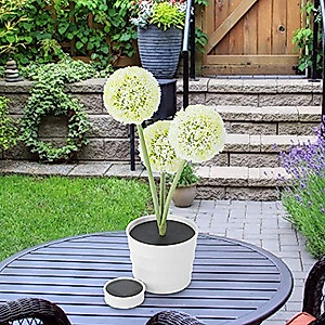 Voluxe Solar Flower Light, Solar Flower Pot Light, Solar Lamp Backyards Courtyards for Industrial Park Residential Square Home Gardens