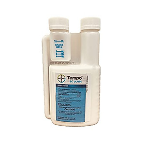 Tempo SC Ultra by Bayer: Broad-Spectrum Insecticide, 11.8% Beta Cyfluthrin for Fast Knockdown & Long-Lasting Control, 240ml.