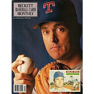 NOLAN RYAN BECKETT MAGAZINE NO. 69 DECEMBER 1990!