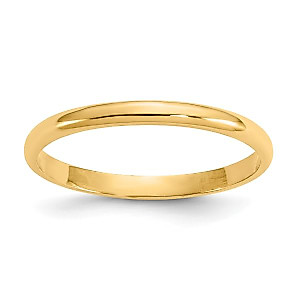 IceCarats 14K Yellow Gold Ring Size 3