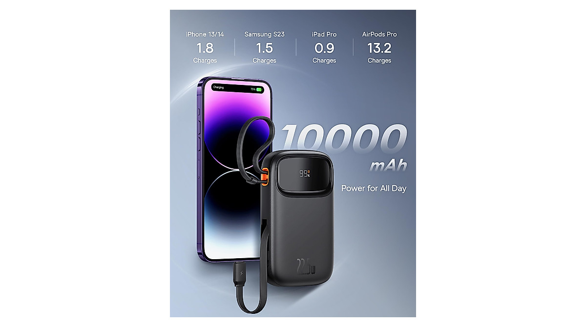 Baseus Portable Power Bank 22.5W 10000mAh Fast Charging Charger