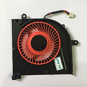 HK-part Fan Replacement for MSI GS63VR Series GS63VR 6RF GS63VR 7RF GS63VR Stealth Pro MS-16K2 MS-17B1 BS5005HS-U2L1 BS5005HS-U2F1 Gpu CPU Cooling Fan