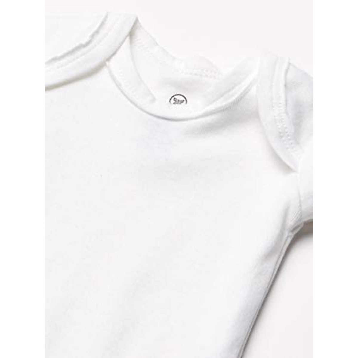 HonestBaby unisex baby Organic Cotton Short Sleeve Bodysuits Multi Pack and Toddler T Shirt Set, 5 Pack Bright White, 0-3 Months US