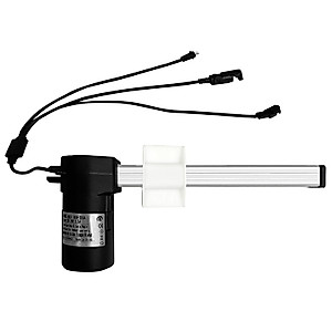 Kroshine Power Recliner Motor Replacement with Cord Model ML8-206A Linear Actuator for Sofa Lift Chair Couch Massage Seat Bed, Aluminum