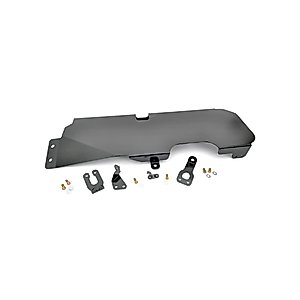 Rough Country Gas Tank Skid Plate for 2007-2018 Jeep Wrangler JK 2-Door - 794 , Black