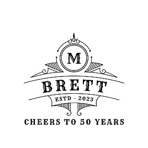 Personalized Whiskey Glass with Matching Custom Coaster - Custom Engraved Whiskey Glasses for Men 50th Birthday Gift for Whiskey Drinker Personalized Bar Accessories