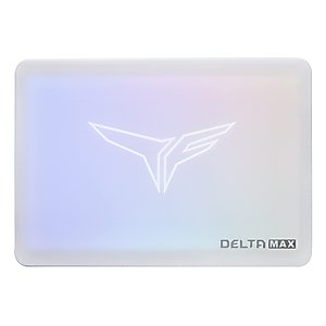 TEAMGROUP T-Force Delta RGB SSD Lite (Dramless) 512GB with 3D NAND 2.5 Inch SATA III Internal Solid State Drive (R/W Speed up to 550/500 MB/s) Black - T253TR512G3C323