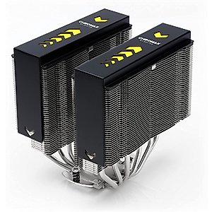 Noctua NH-D15 chromax.Black CPU Cooler with NA-HC3 chromax.Black.swap Heatsink Covers