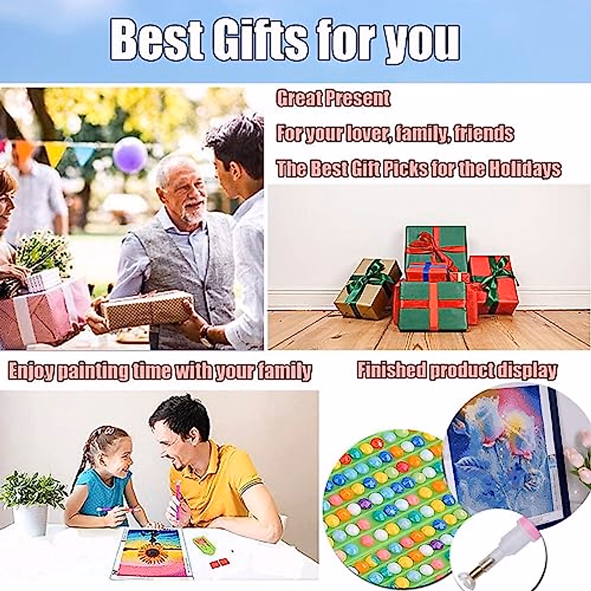 5D Diamond Painting Kits Angel Girl DIY Partial Special Shape Drill Diamond Art Painting for Adults with Accessories for Home Wall Decor 30x40cm