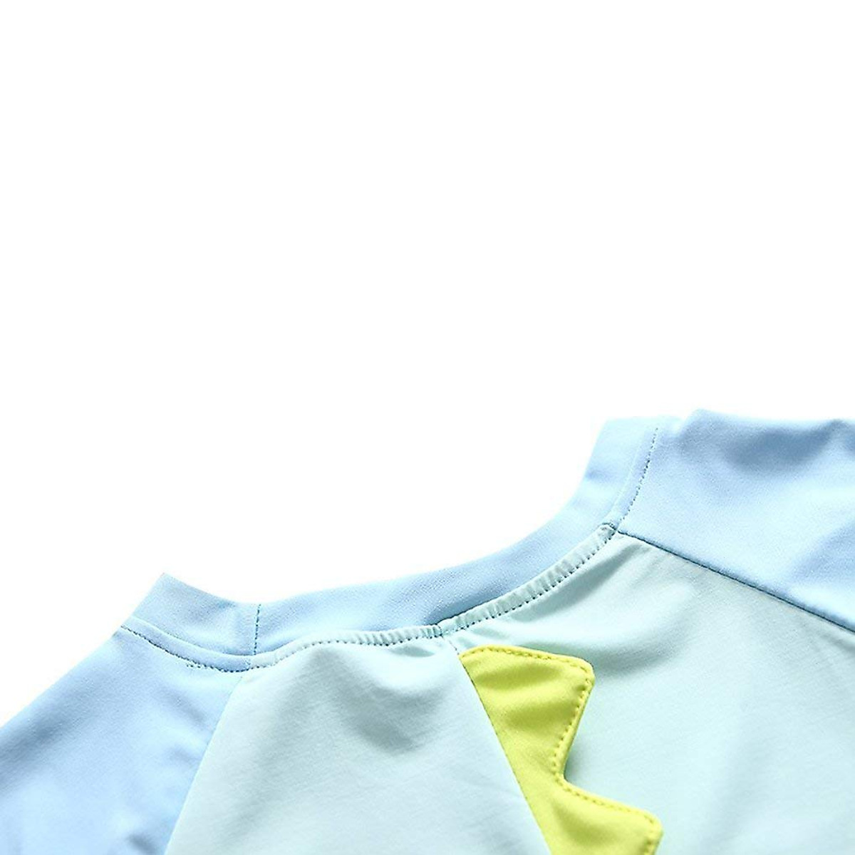 Best for All Baby Toddler Boys Two Pieces Swimsuit Set Swimwear Dinosaur Bathing Suit Rash Guards with Hat UPF 50+ (Lake Blue, 2-3 Years)