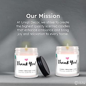 Thank You For Everything Gift Candle - Candle Gifts for Women, Gag Gifts for Women, Sister Gifts for Women Gag Gift for Adults, Birthday Gifts for Her Aromatherapy Soy Candles, Regalos Para Mujer