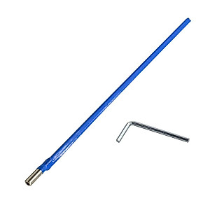 Jiayouy Pack of 2pcs 420mm Two Way Rod Type Guitar Truss Rod Steel with L- Wrench for Electric Acoustic Bass Guitars Neck Repair Adjustment Luthier Tool