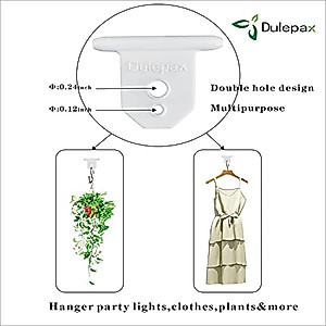 RV Awning Hooks, RV Awning Light Clips for Christmas Camping Awning Lights Decor, Hang Clothes,Hang Plants and More.Easily Slide Into RV Awning Roller Bar Channel (12 PCS)