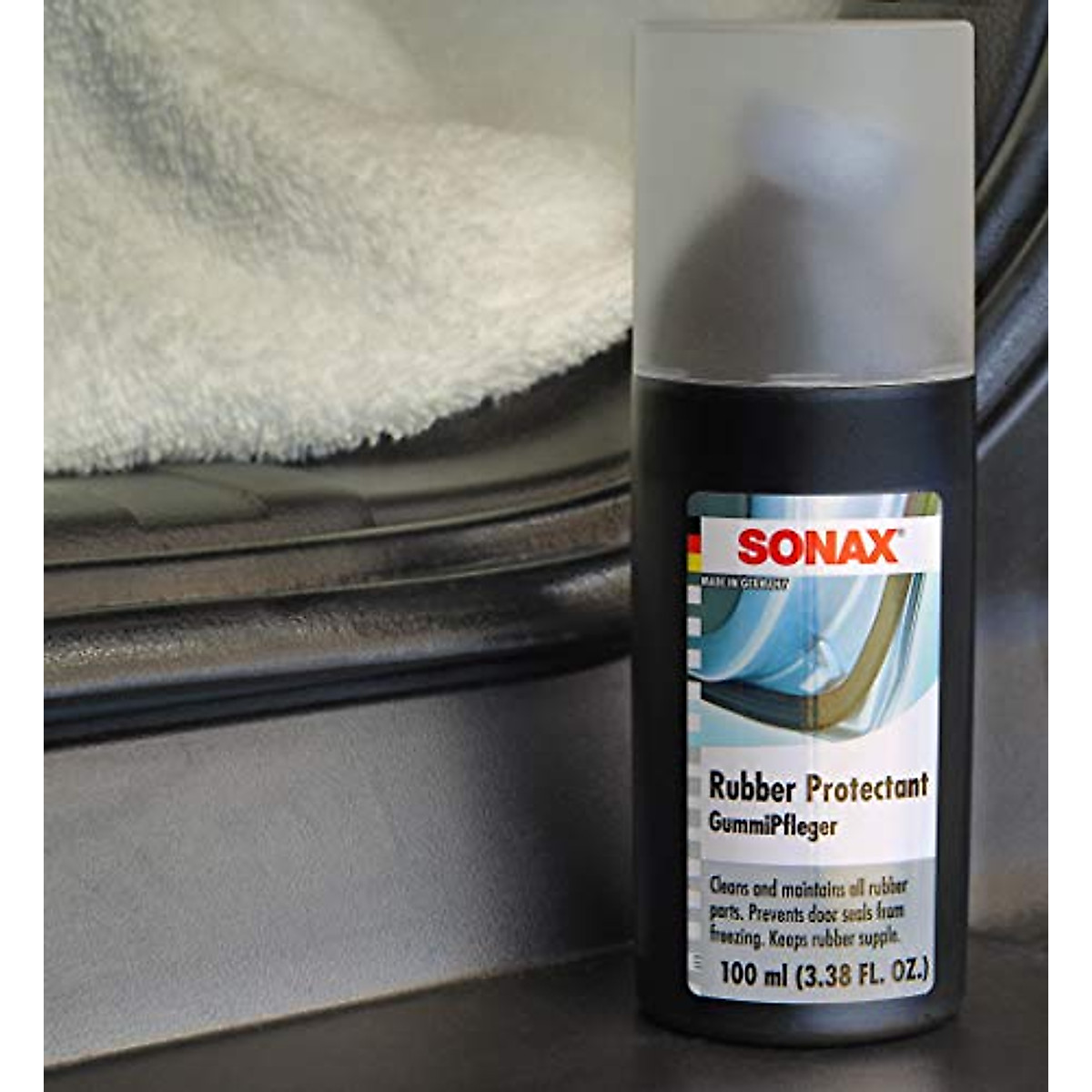 Sonax 03401000 Rubber Protectant GummiPfleger, 3.38 fl. oz. , black