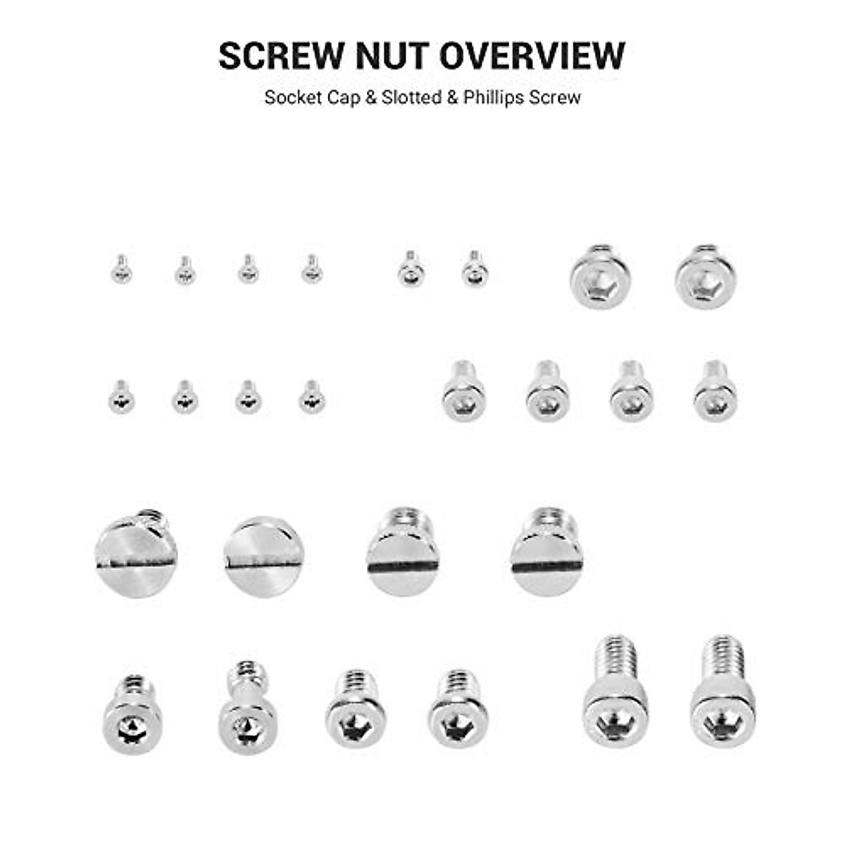 SmallRig Camera Screw Set,26 Pcs Screw Set for Camera Accessories AAK2326