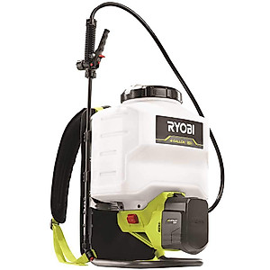 RYOBI ONE+ 18-Volt Lithium-Ion Cordless 4 Gal. Backpack Chemical Sprayer - 2.0Ah Battery and Charger Included