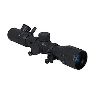 Monstrum 3-9x32 AO Rifle Scope with Illuminated Range Finder Reticle and Parallax Adjustment | Black