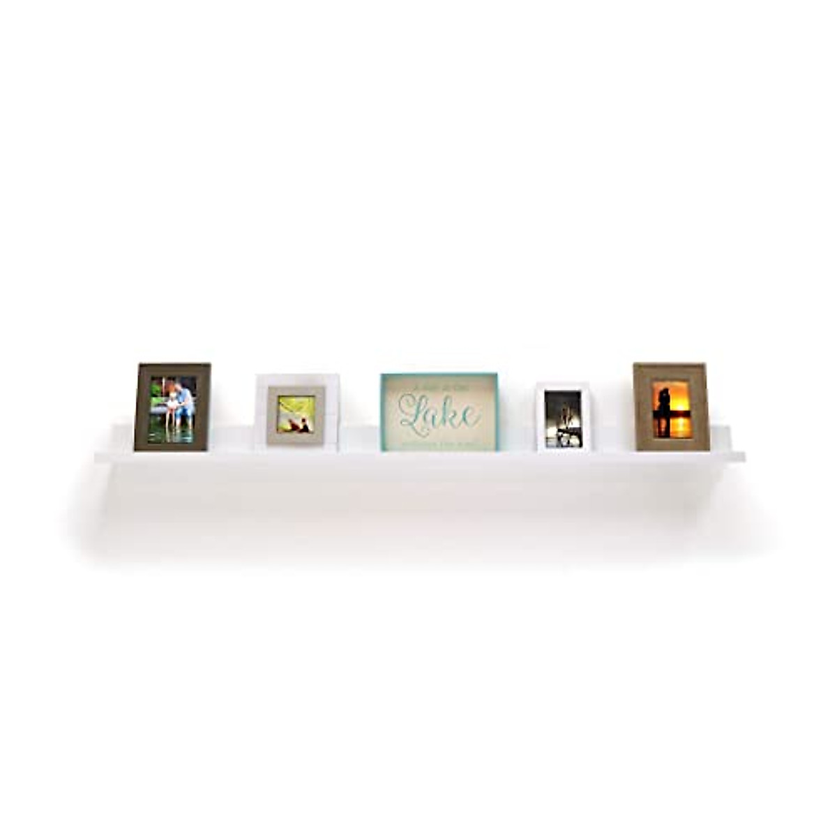 InPlace Shelving Lewis Hyman 9602034E Floating Shelf with Invisible Brackets, 60", White