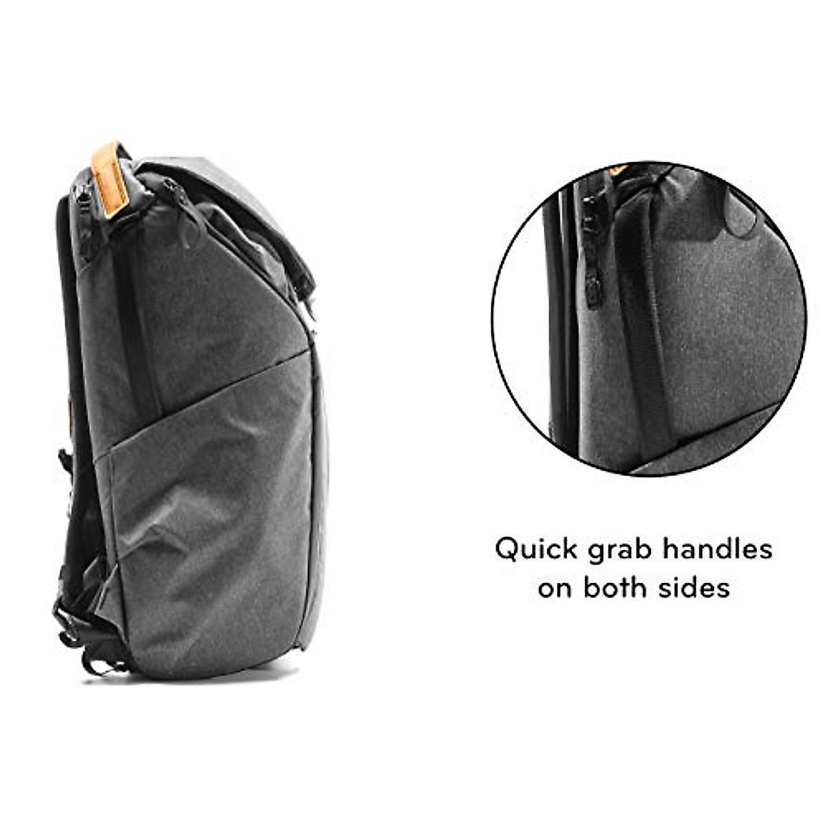 Peak Design Everyday Backpack V2 30L Charcoal, Camera Bag, Laptop Backpack with Tablet Sleeves (BEDB-30-CH-2)
