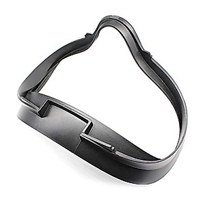 CALIDAKA Vr Facial Interface Bracket Compatible with Oculus Quest 2, Universal Pu Leather Foam Face Guard Pad, Washable Replace Face Pads Accessories Detachable Face Protector Pad