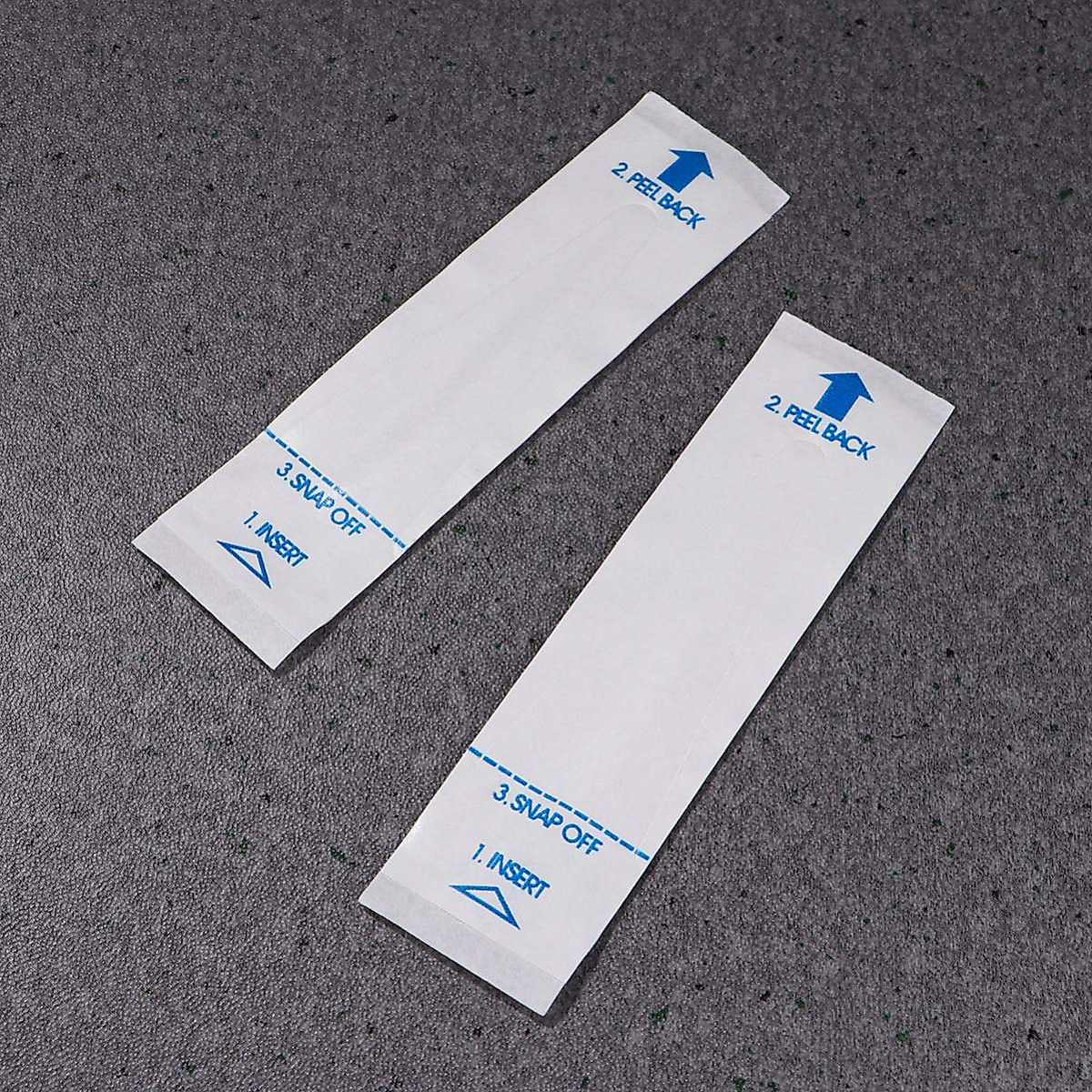 Exceart 200pcs Digital Thermometer Covers Electric Thermometers Probe Sleeves Disposable for Oral Armpit Rectal Digital Thermometer Blue