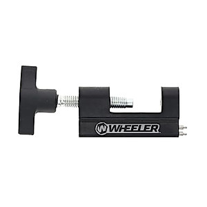 Wheeler Engineering Trigger Guard Install Tool for Installing and Changing Trigger Guards While Gunsmithing, black, silver