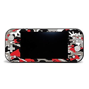 MightySkins Skin Compatible with Nintendo Switch Lite - Red Camo | Protective, Durable, and Unique Vinyl Decal Wrap Cover | Easy to Apply, Remove, and Change Styles | Made in The USA