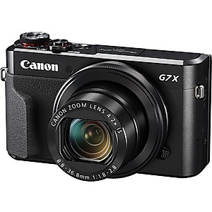 Canon PowerShot G7 X Mark II Digital Camera + Pixi-Basic Accessory Kit- International Version (Renewed)