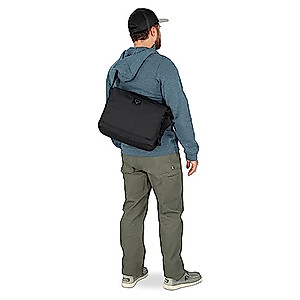 Osprey Aoede 7L Commuter Messenger Bag, Black, One Size