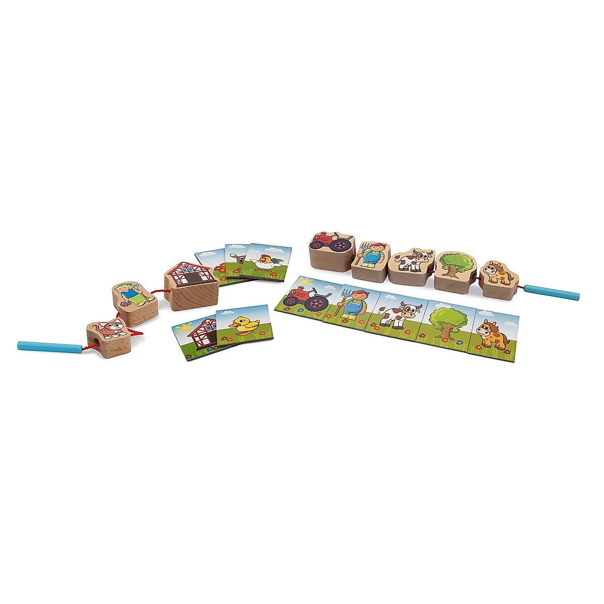 Eichhorn 100005200 Threading Game Multi-Coloured