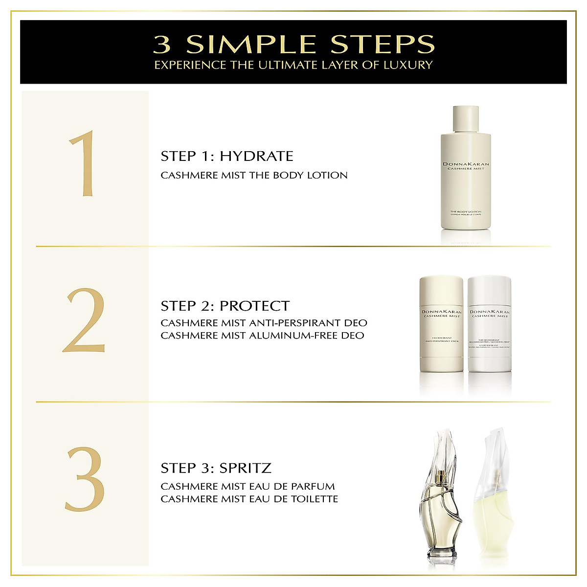 Donna Karan Cashmere Mist Aluminum Free Deodorant Stick For Women, New Formula, 1.7 Oz.