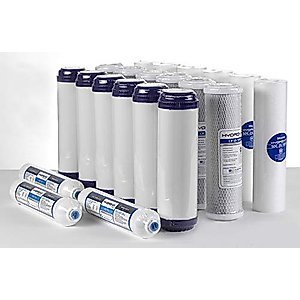 5 Stage RO Reverse Osmosis Water Filter Replacement, 21 pcs NSF 3 - 4 yr supply