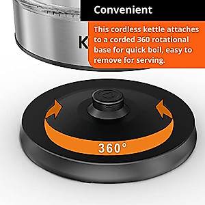 Krups Glass Kettle 1.7 Liters