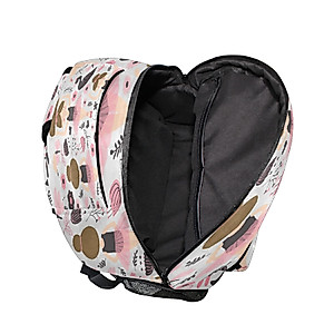 Cute Ballerina Girl Backpack for Girls School Bags Bookbags for Teen Kids Travel Laptop Daypack Bag Laptop Backpacks