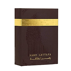 Lattafa Perfumes Ramz Lattafa Gold for EDP - Eau De Parfum 100ML (3.4oz) | Creamy and Deep | Elegant Blend with Pineapple,Guaiac Wood,Apple,Patchouli,and Vanilla | Everyday Essential | by Lattafa