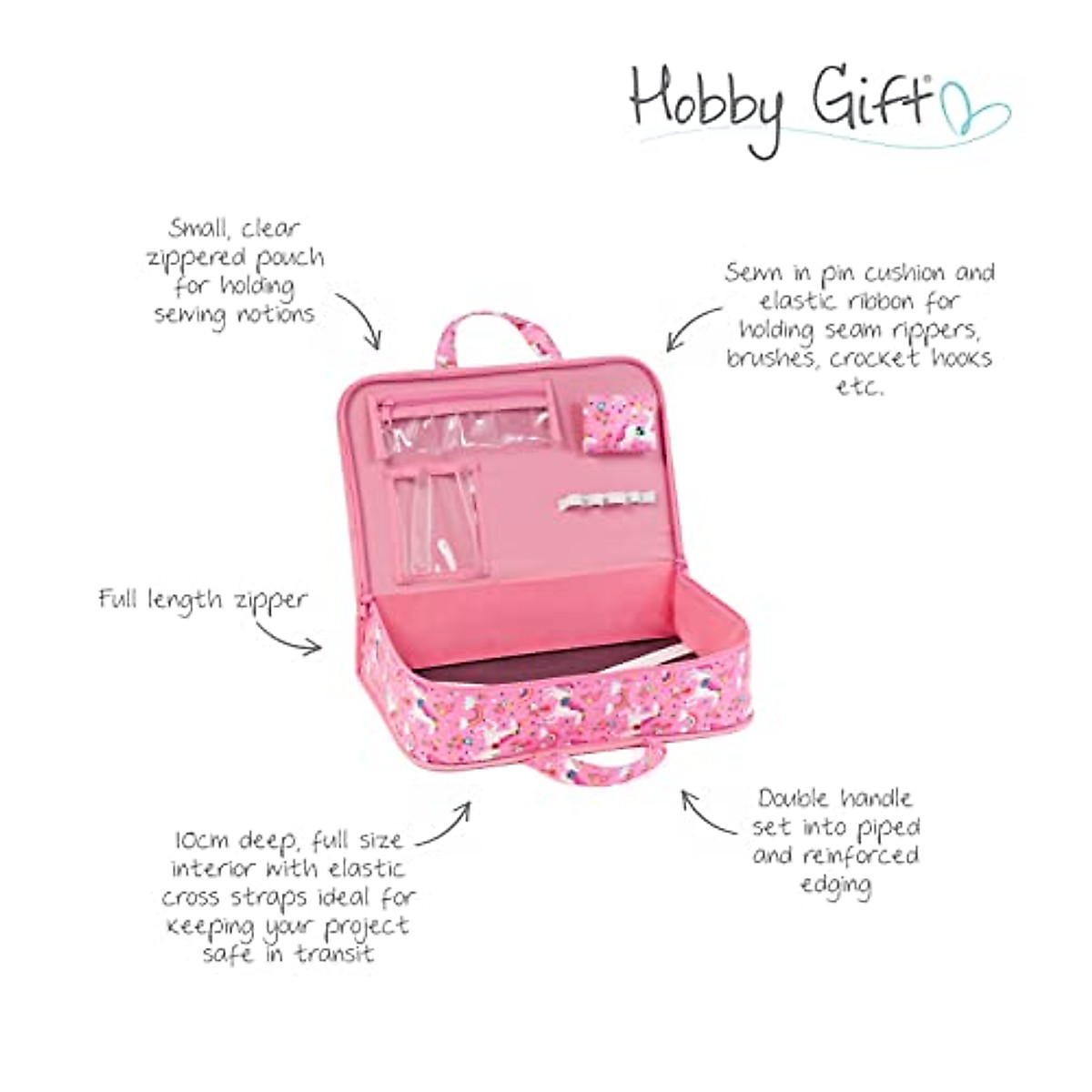 Hobby Gift Project Case, 28 x 40 x 10cm, Magical