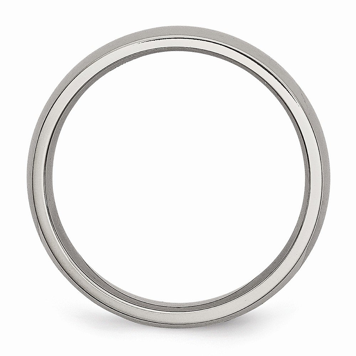 Sonia Jewels Size 7 - Titanium 5mm Polished Wedding Band